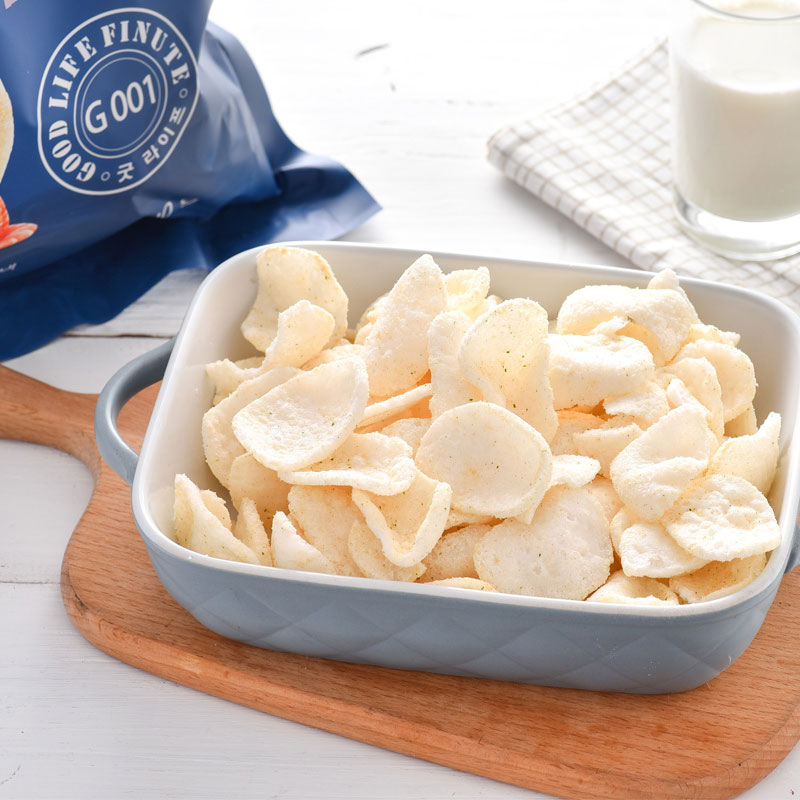 GOOD LIFE FINUTE Shrimp Chips Garlic Flavor 240g GOOD LIFE FINUTE 趣莱福 ...