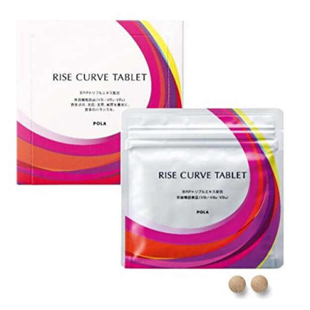 POLA MEGA BURN Rise Curve 180 Tablets 日本 POLA MEGA BURN玫瑰果精华燃脂丸 180粒 ...